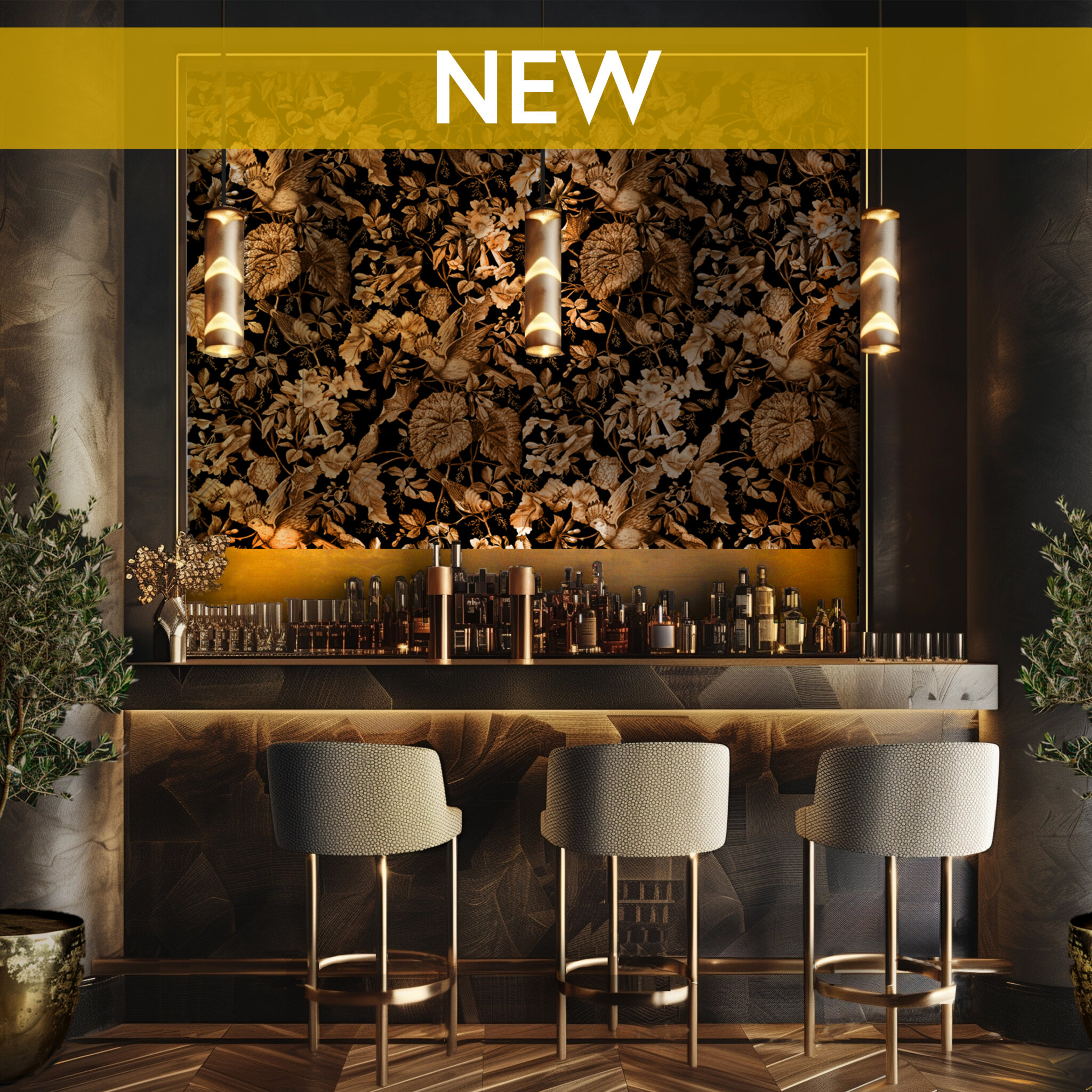 Optic Tropic - Newmor Wallcoverings